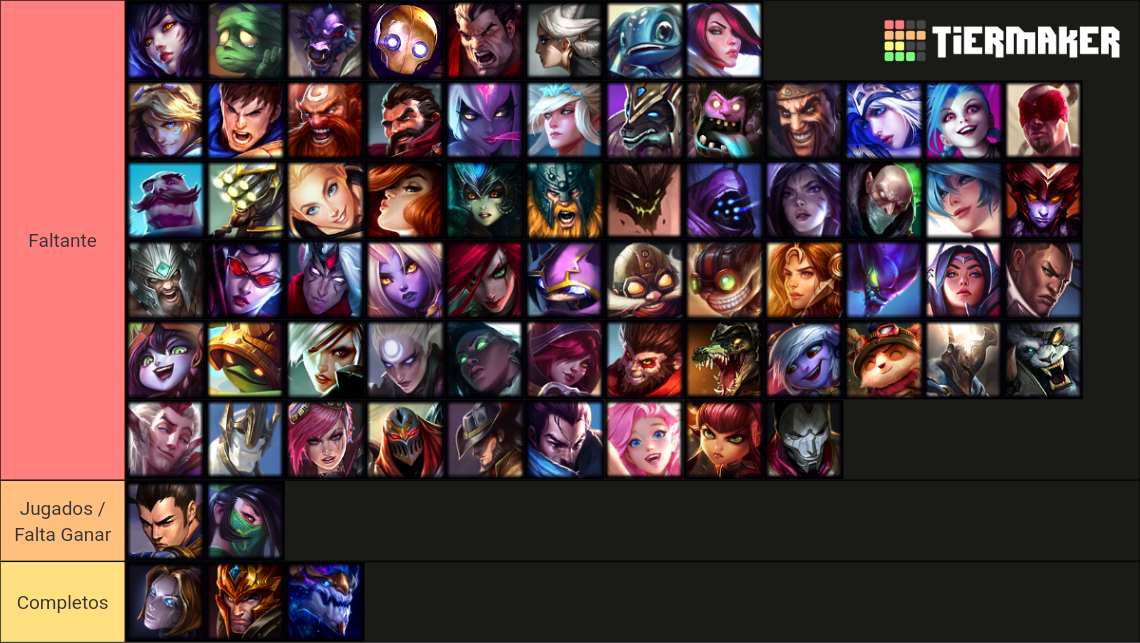 Wild Rift Champion Tier List (Community Rankings) - TierMaker