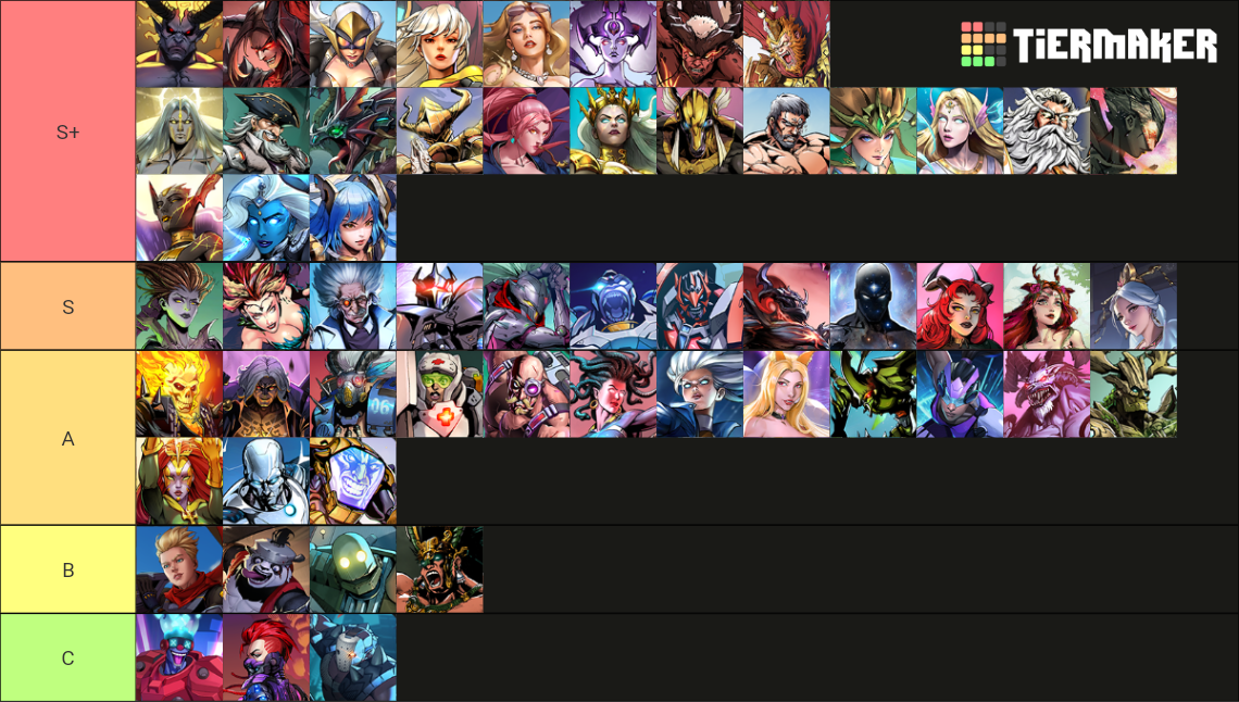 Epic Heroes - X Hero Hero List Maker Tier List (Community Rankings) - TierMaker