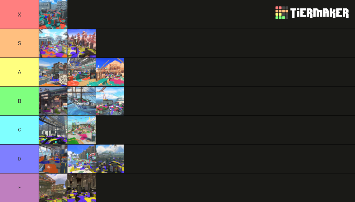 Every Splatoon 3 Stage Ranked (Fresh Season) Tier List (Community ...