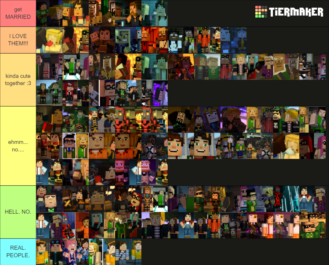 Minecraft: Story Mode Ships Tier List (Community Rankings) - TierMaker
