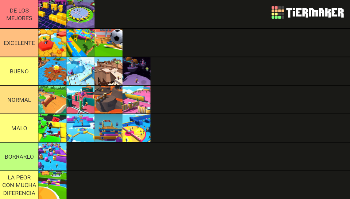 STUMBLE GUYS MAPAS Tier List (Community Rankings) - TierMaker STUMBLE GUYS MAPAS Tier List (Community Rankings) - TierMaker