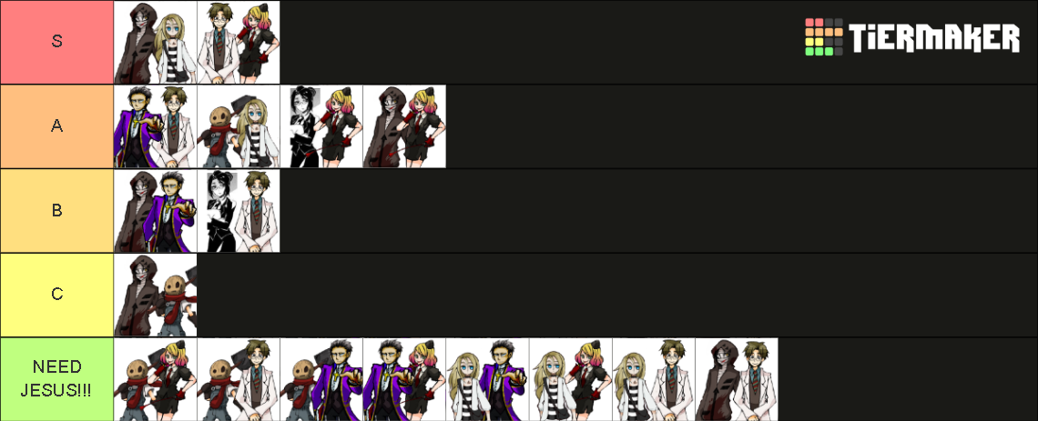 Angel's of Death ships! Tier List (Community Rankings) - TierMaker