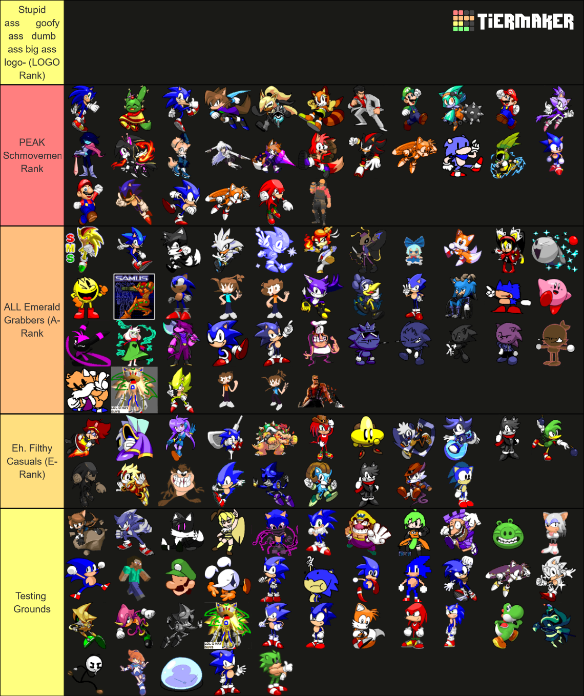 Sonic Robo Blast 2 v2.2 - Character Template (OOS) Tier List (Community ...