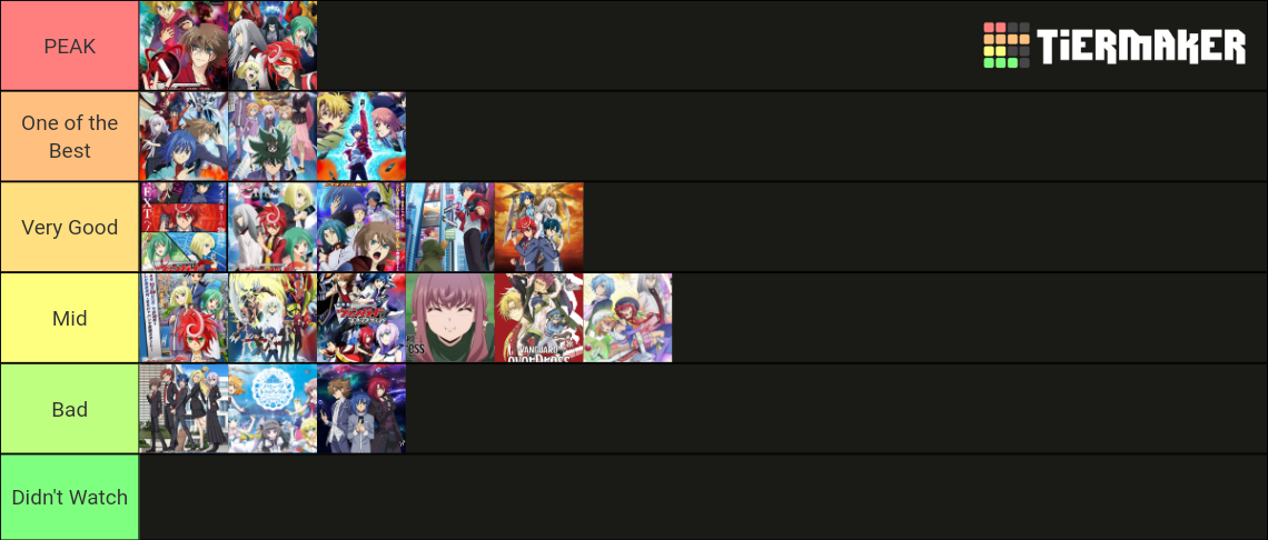All Vanguard Seasons Tier List (Community Rankings) - TierMaker