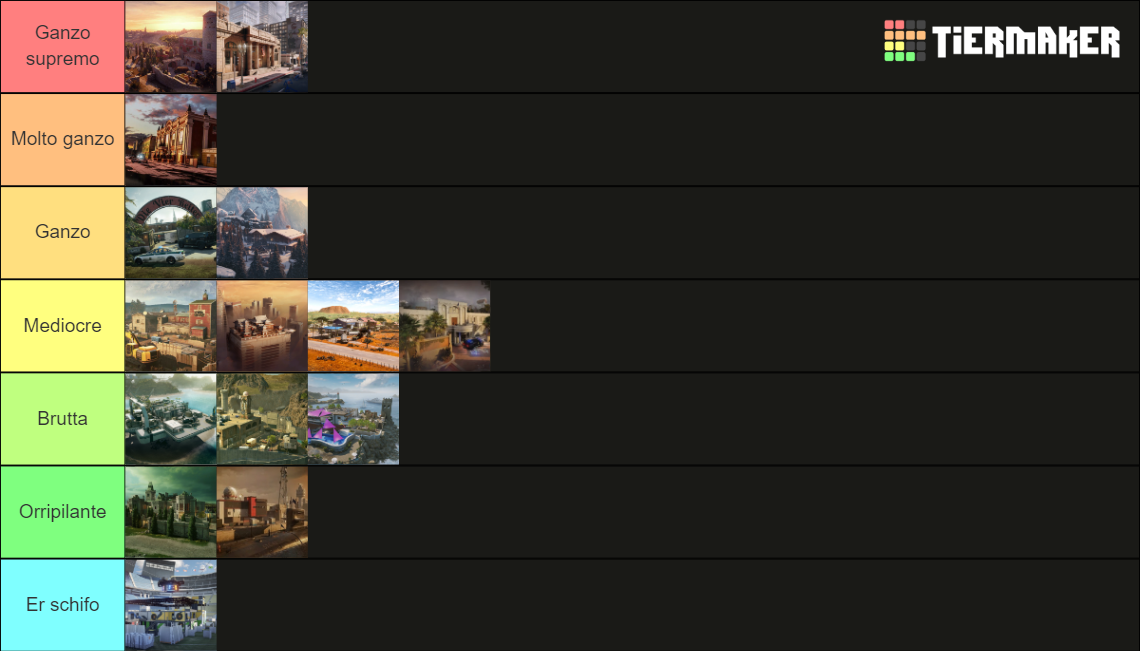 Rainbow 6 maps 2023 Tier List (Community Rankings) - TierMaker