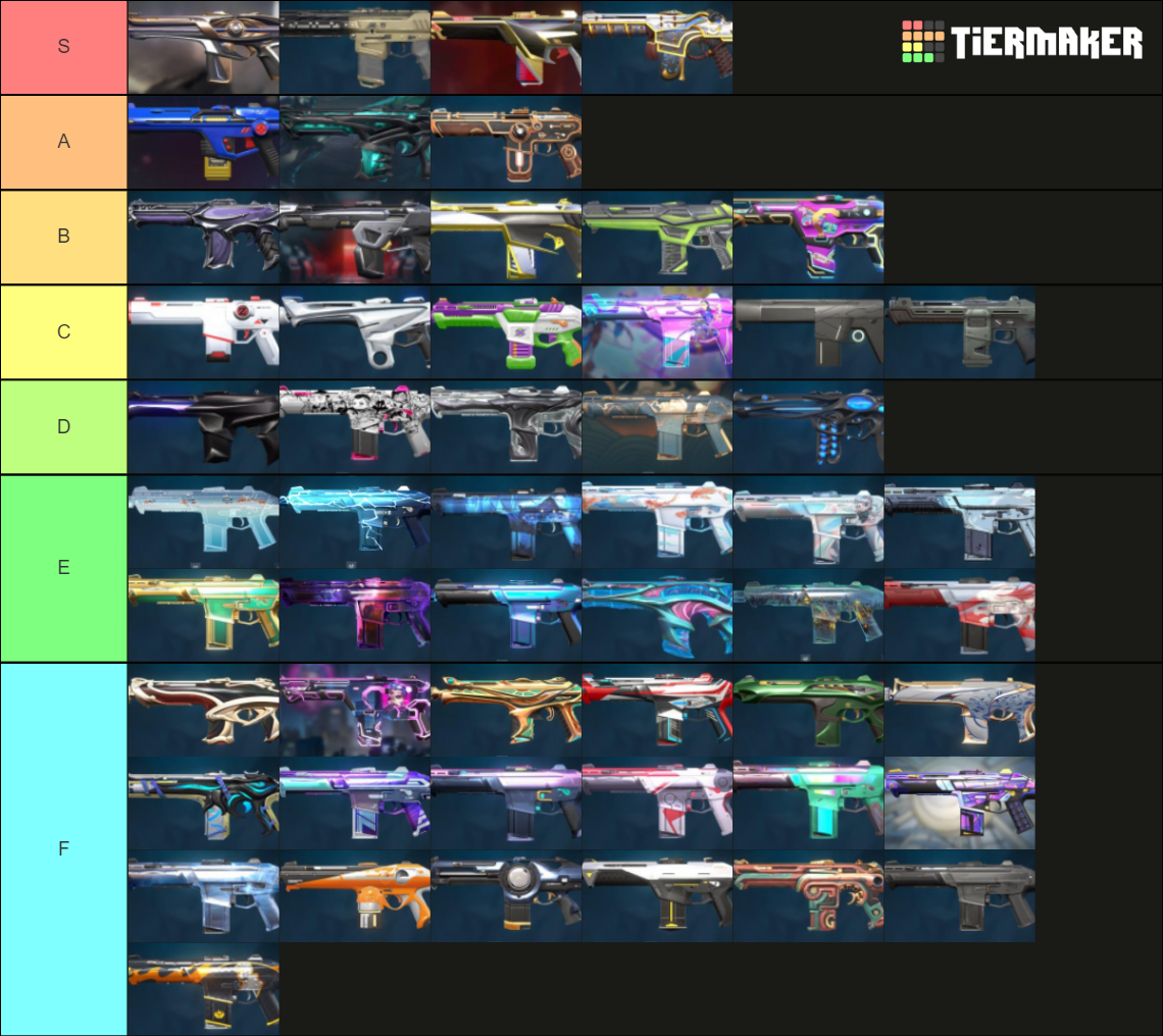 Valorant Phantom Skins (May 2023) Tier List (Community Rankings ...