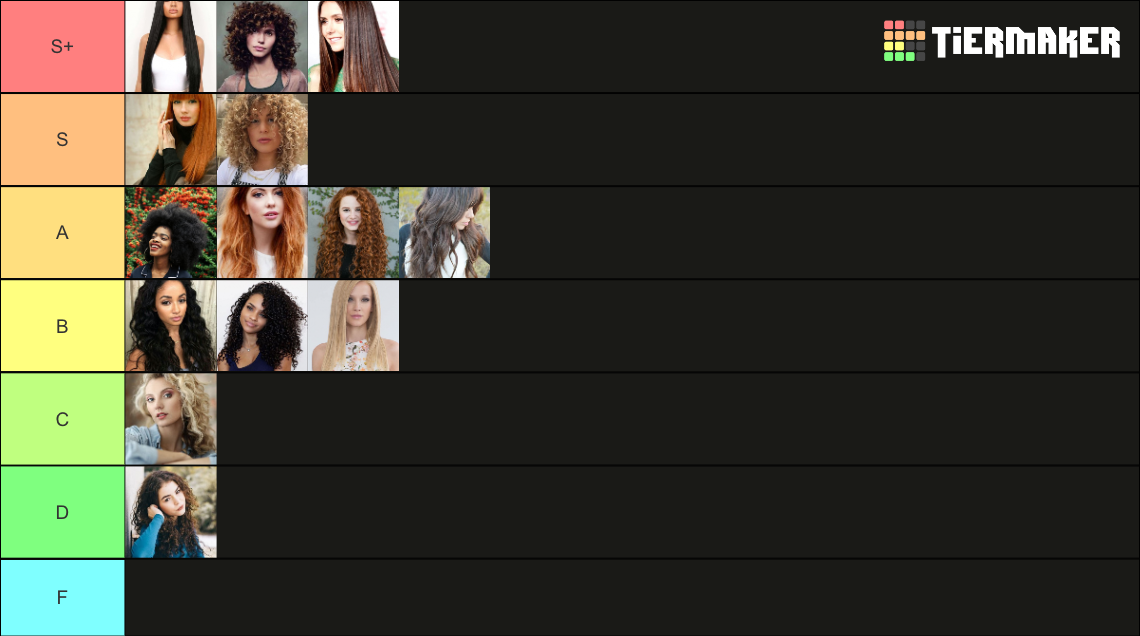Types of hair Tier List (Community Rankings) - TierMaker