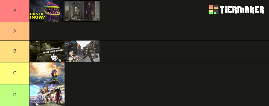 my thumbnails Tier List (Community Rankings) - TierMaker