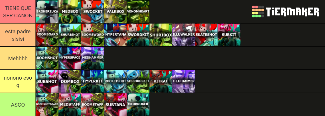 PHIGHTING! SHIPS Tier List (Community Rankings) - TierMaker