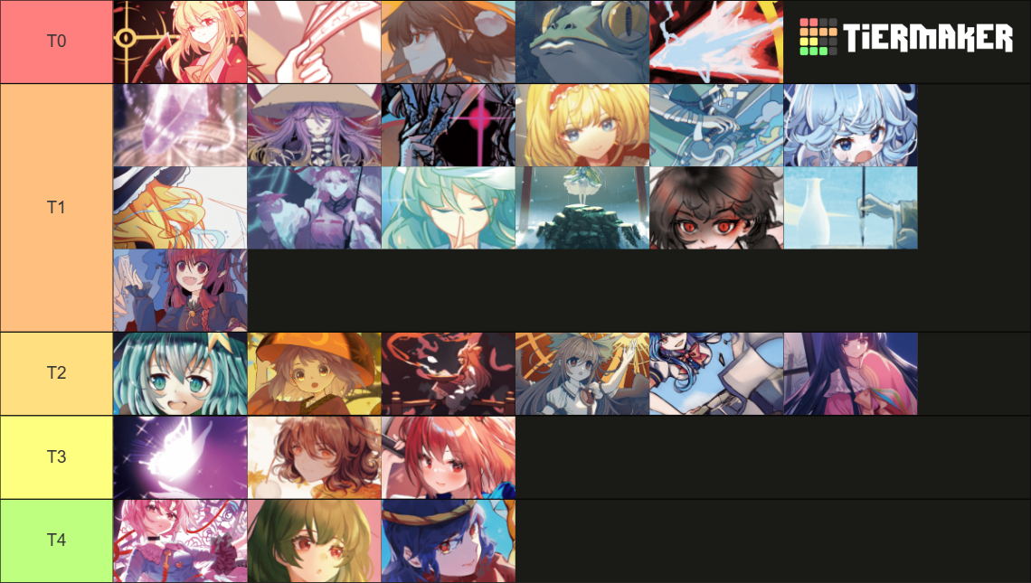 Character Spell Card of MMCG（1st Pack） Tier List (Community Rankings ...