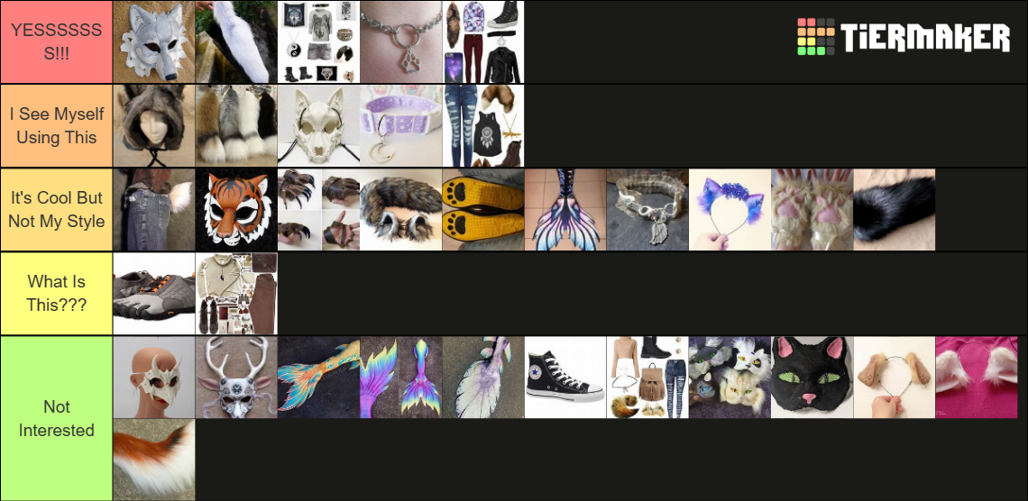 Therian Gear Ranking Tier List (Community Rankings) - TierMaker