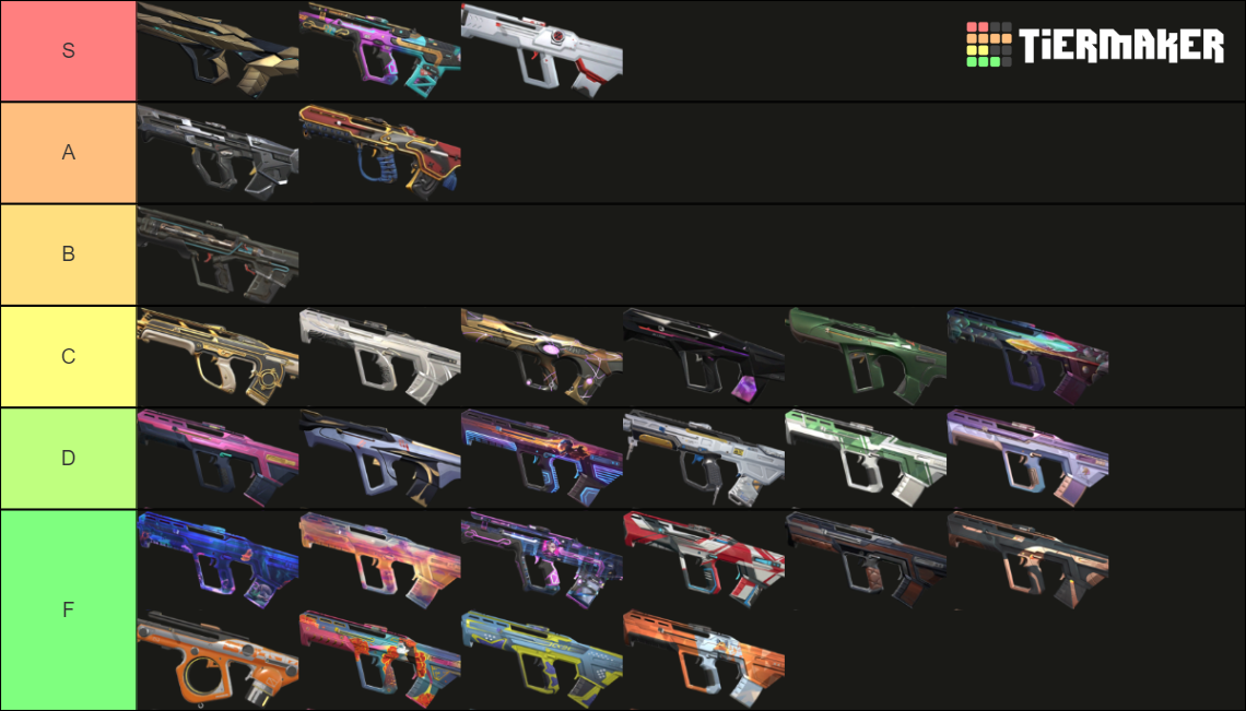 Valorant Bulldog Skins (June 2023) Tier List (Community Rankings ...