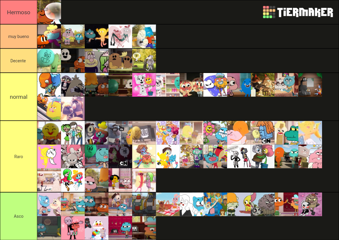 TAWOG ships Tier List (Community Rankings) - TierMaker