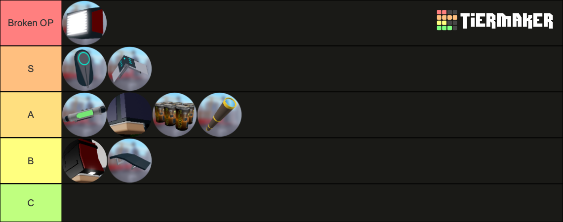 roblox parkour gear Tier List (Community Rankings) - TierMaker