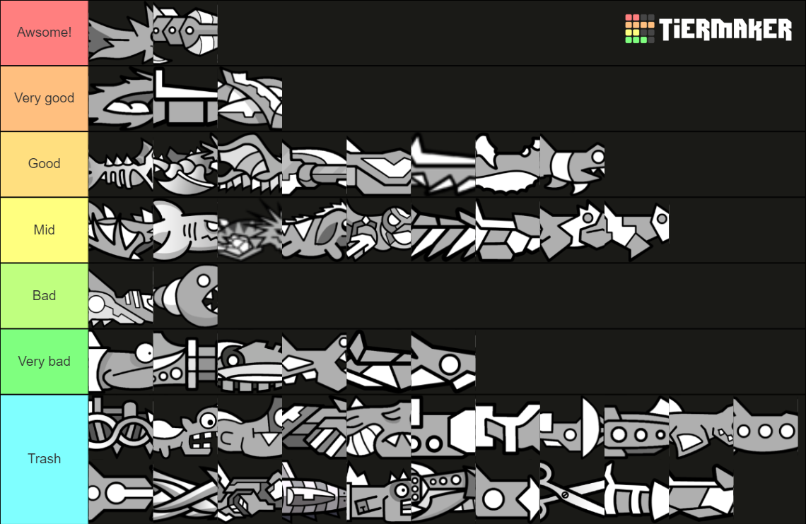 Geometry Dash ships Tier List (Community Rankings) - TierMaker