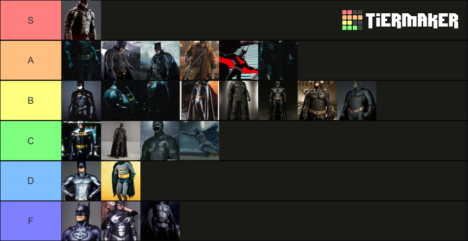 All Batman Suits (Up To The Flash) Tier List (Community Rankings ...