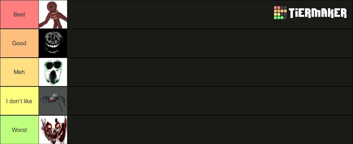 Doors List Tier List (Community Rankings) - TierMaker