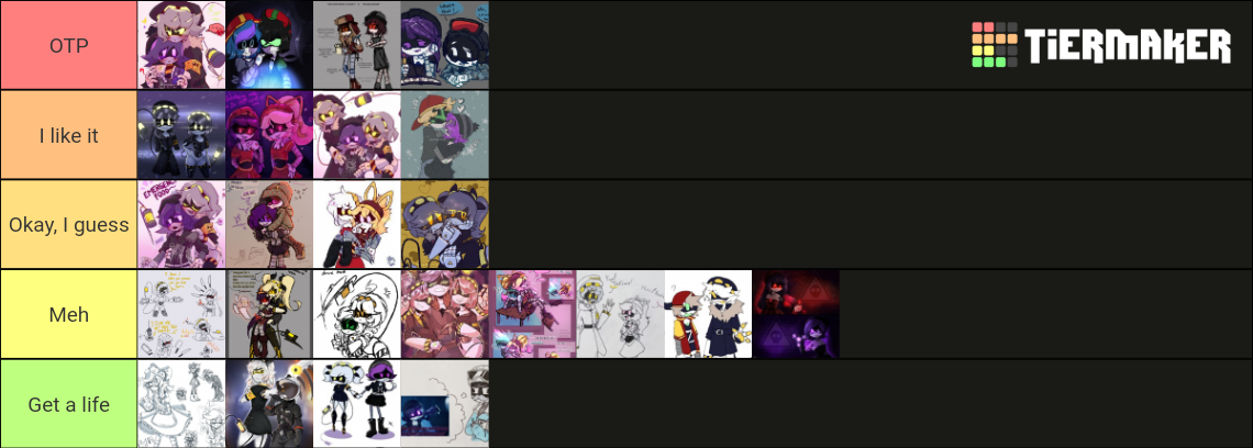 Murder Drones ship Tier List (Community Rankings) - TierMaker