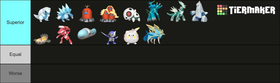 All Shiny Steel Type Pokemon (Gen 1-Gen 9, May 2023) Tier List ...