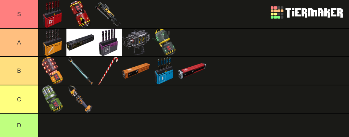 Satisfactory Weapons Update 7 Tier List (Community Rankings) - TierMaker