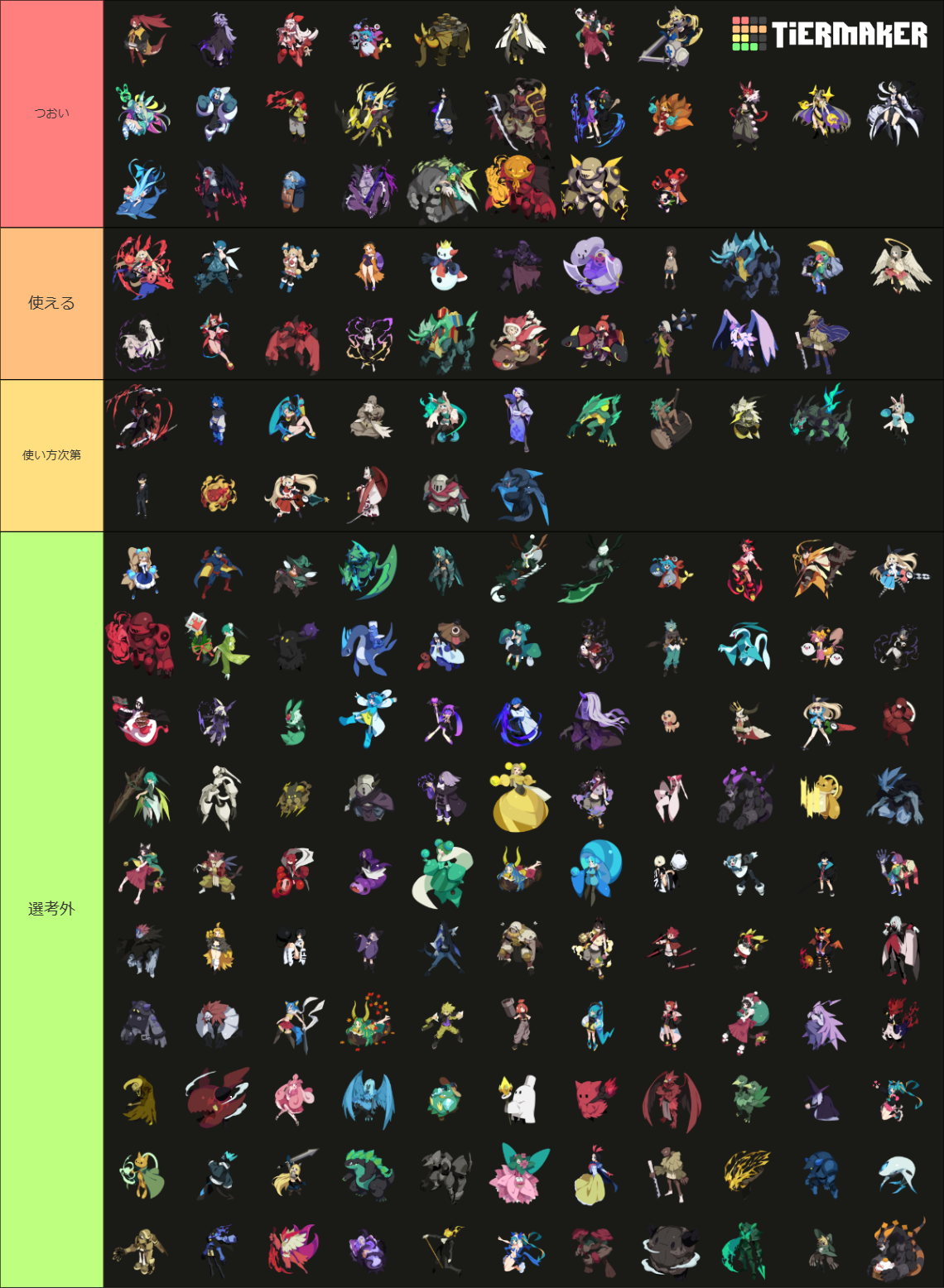 Eggrypto gacha monster's tier/ Tier List (Community Rankings) - TierMaker