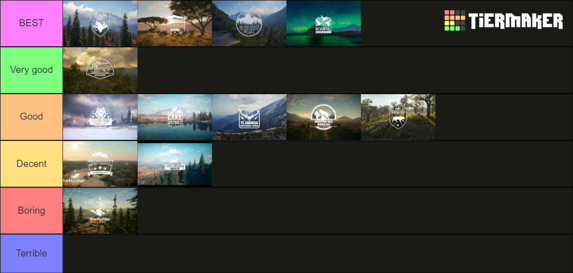 Hunter: Call of the Wild Reserves Tier List (Community Rankings ...