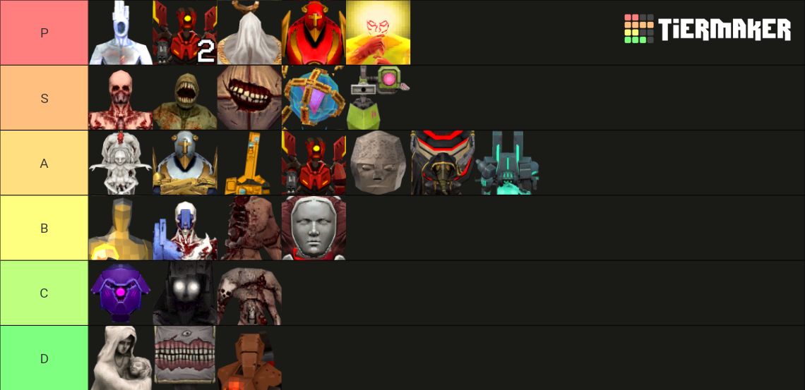 ULTRAKILL Enemies and Bosses Tier List (Community Rankings) - TierMaker