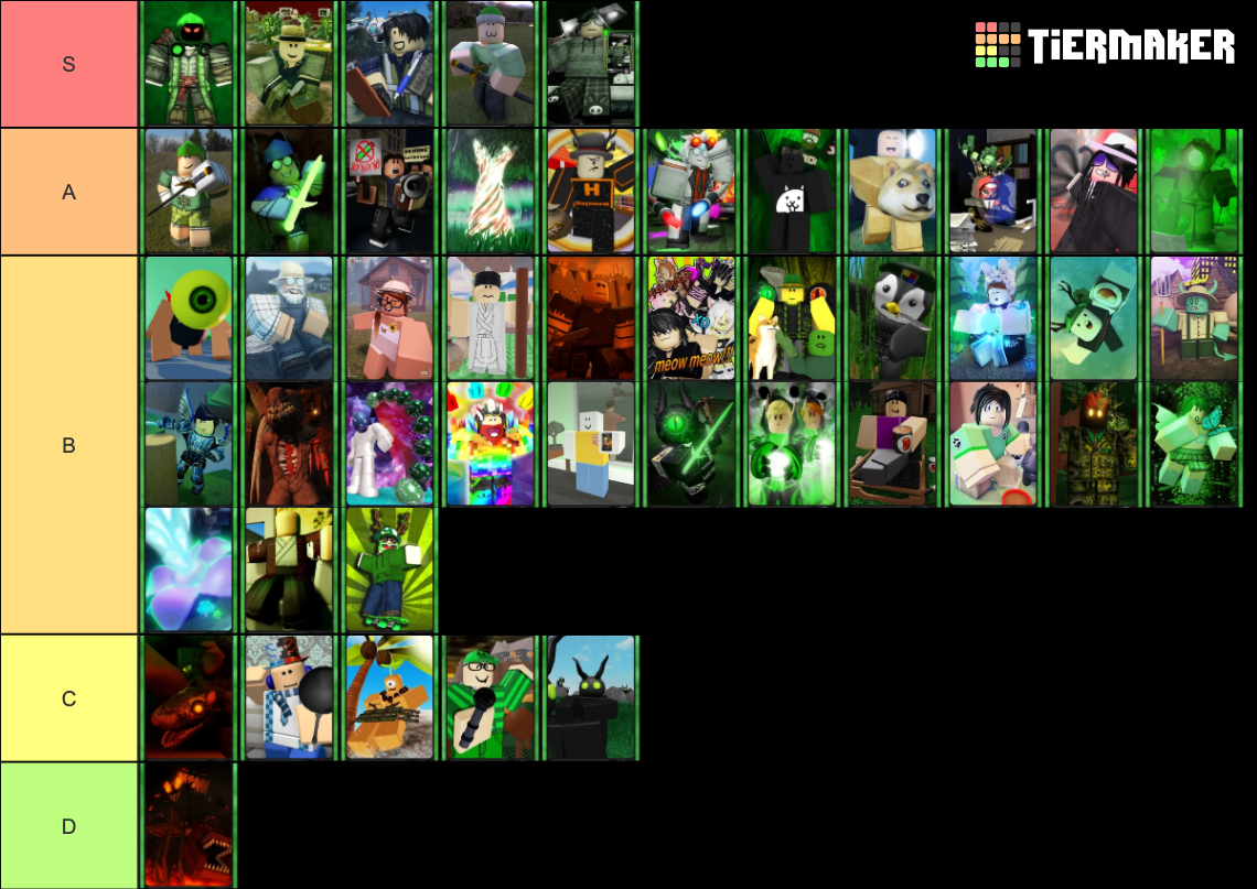 blox cards green starters Tier List (Community Rankings) - TierMaker