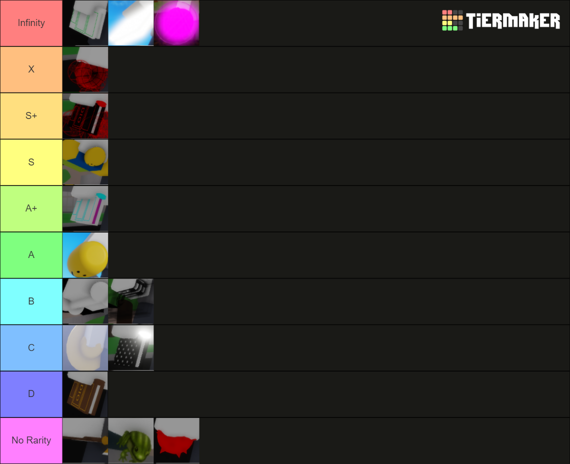 A Bizarre Fantasy Item Tierlist (official) Tier List (Community ...