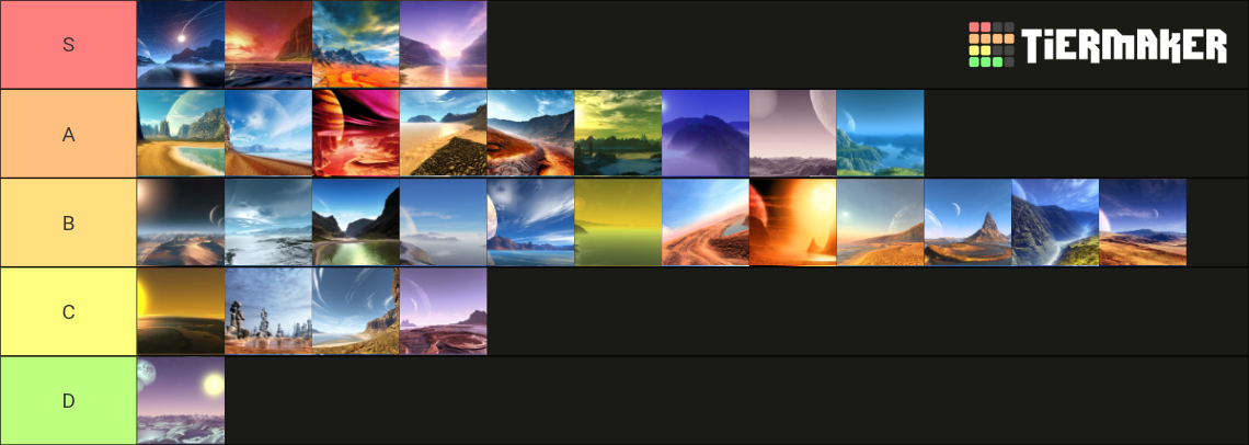 Bejeweled 2 Backdrops Tier List (Community Rankings) - TierMaker