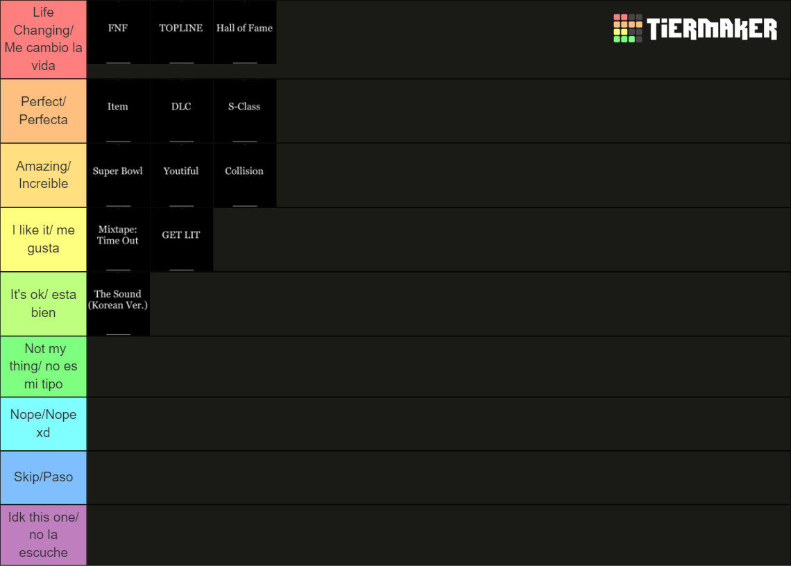 5 Star Stray Kids Tier List (Community Rankings) - TierMaker