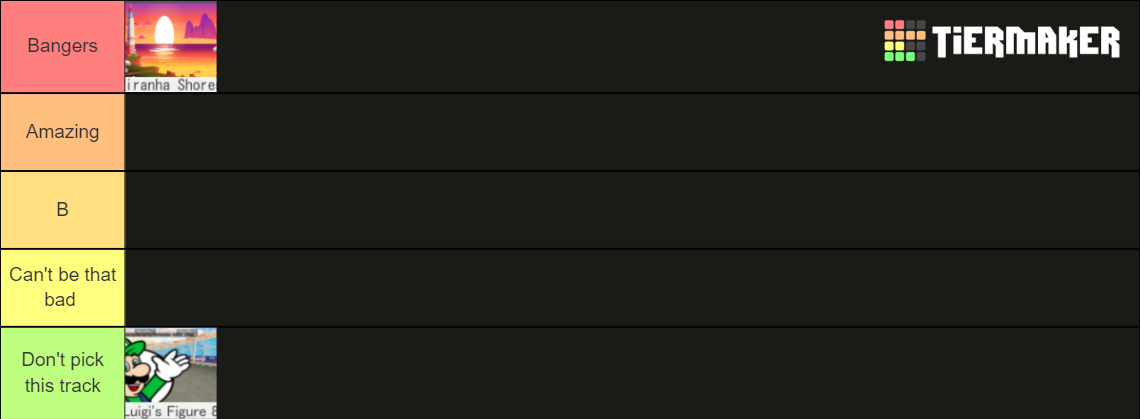 Mario kart 9 tracks Tier List (Community Rankings) - TierMaker