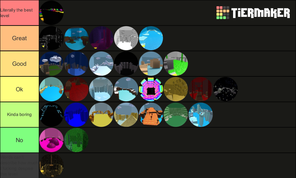 Roblox Speed Run 4 Levels Tier List (Community Rankings) - TierMaker