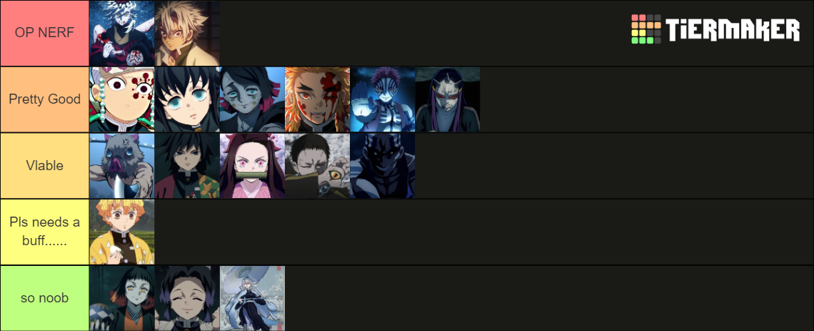 Project Slayers 1.5 Tier List (Community Rankings) - TierMaker