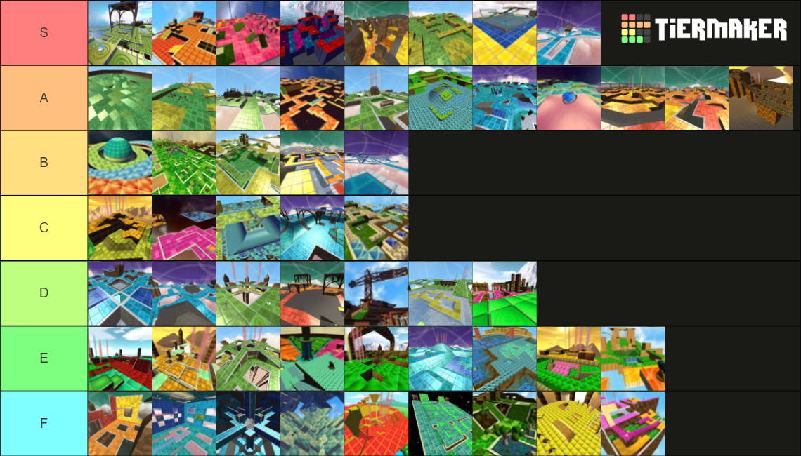 Marble Blast Multiplayer Maps Tier List (Community Rankings) - TierMaker