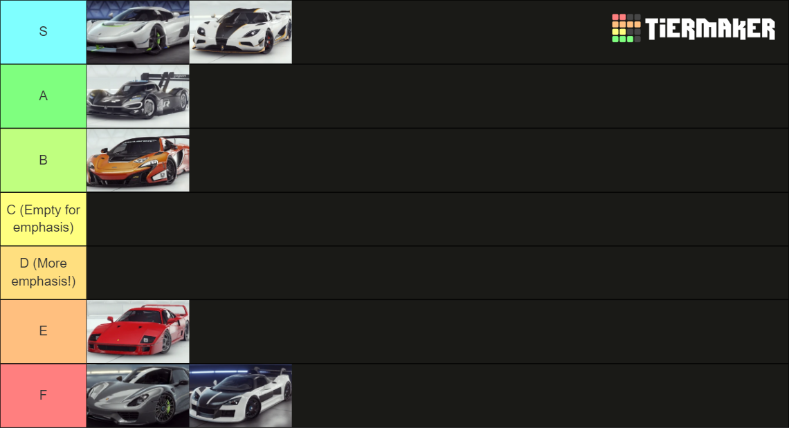 Asphalt 9: Clash Store Cars Tier List (Community Rankings) - TierMaker