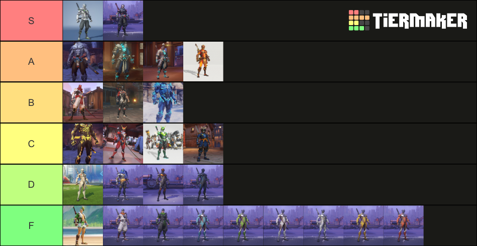 Genji Overwatch Skins (September 2022) Tier List (Community Rankings ...
