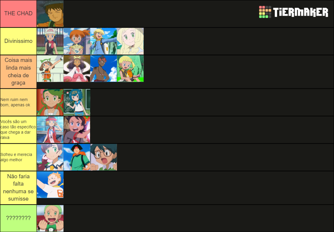 All Ash's Companions Tier List (Community Rankings) - TierMaker