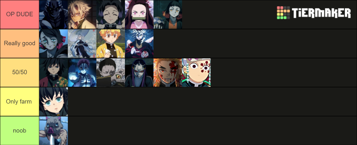 Project Slayers 1.5 Tier List (Community Rankings) - TierMaker