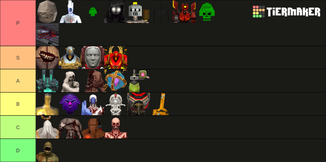 Every ULTRAKILL Enemy Tier List (Community Rankings) - TierMaker
