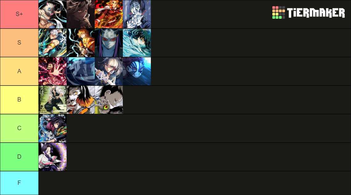 Project Slayers Breath and Art Tier List (Community Rankings) - TierMaker