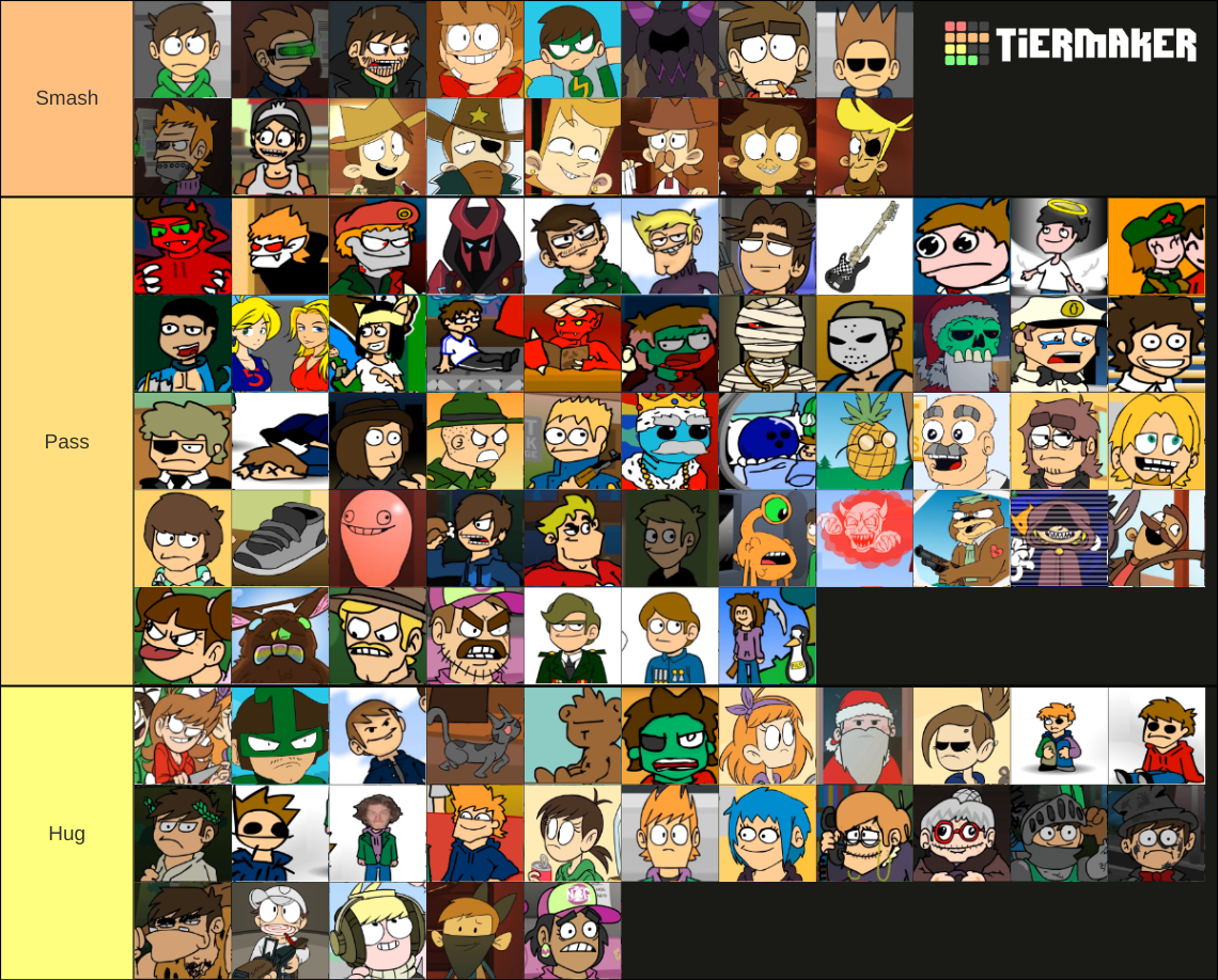 Eddsworld Characters (Extended List) Tier List (Community Rankings ...