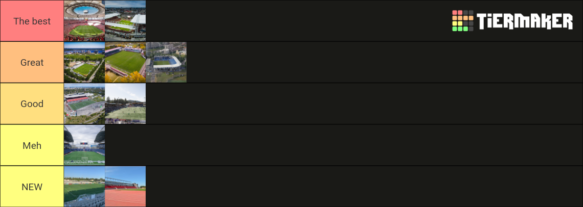 Canadian top flight soccer stadiums Tier List (Community Rankings ...