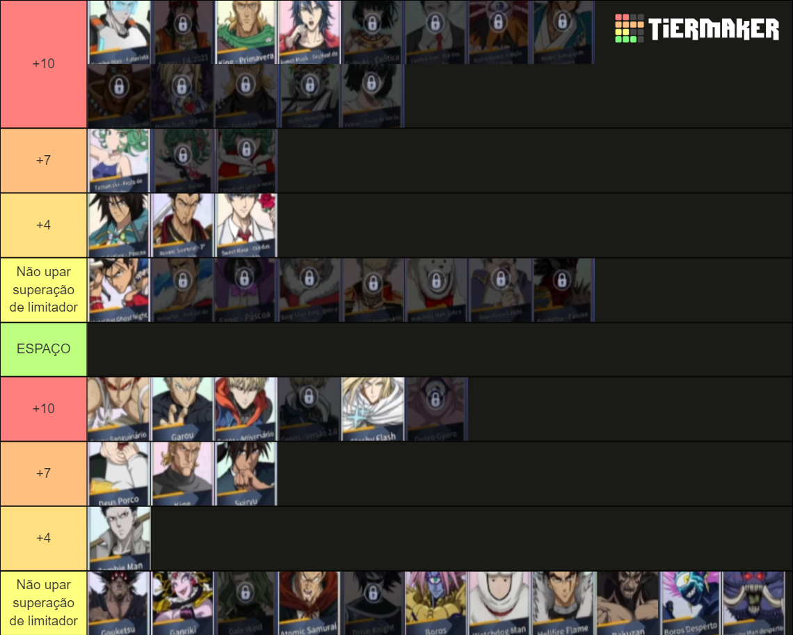 OPM 2.0 GERAL Tier List (Community Rankings) - TierMaker