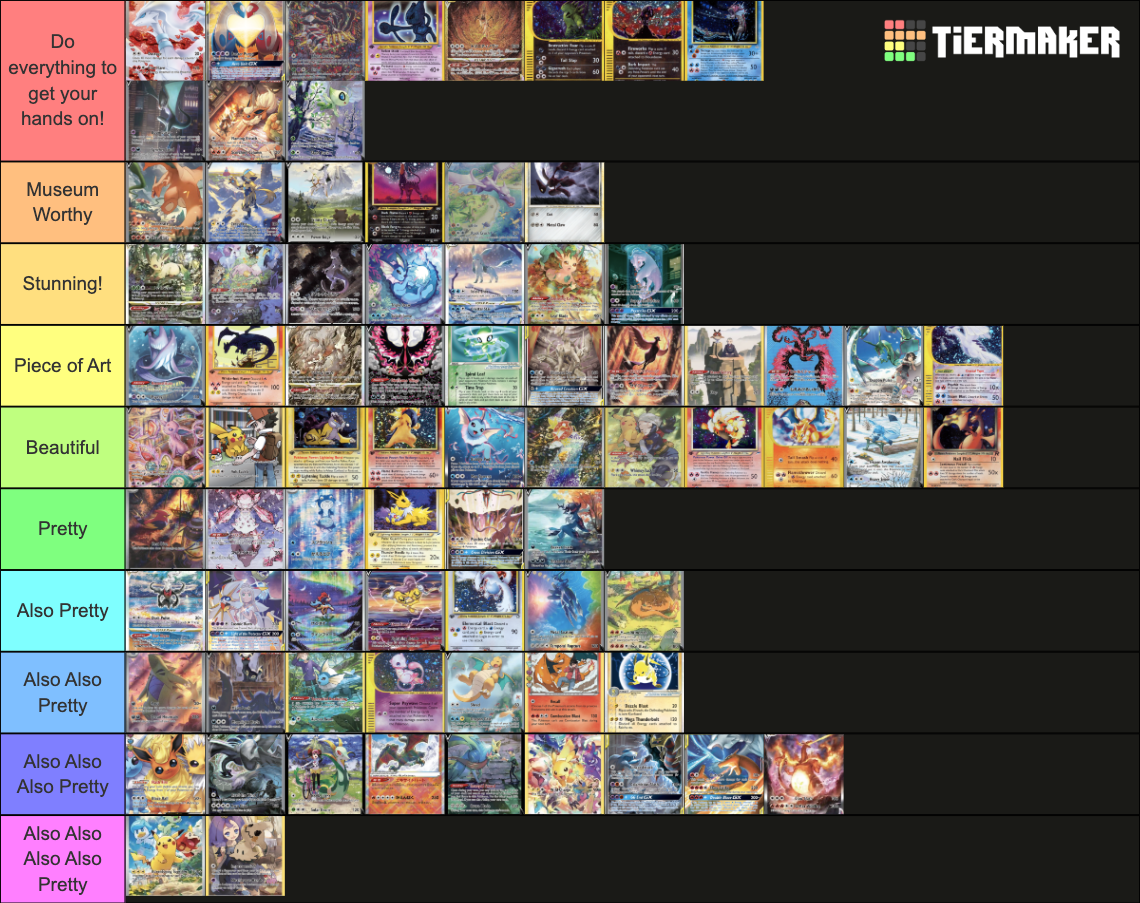 Pokemon Cards List Tier List (Community Rankings) - TierMaker