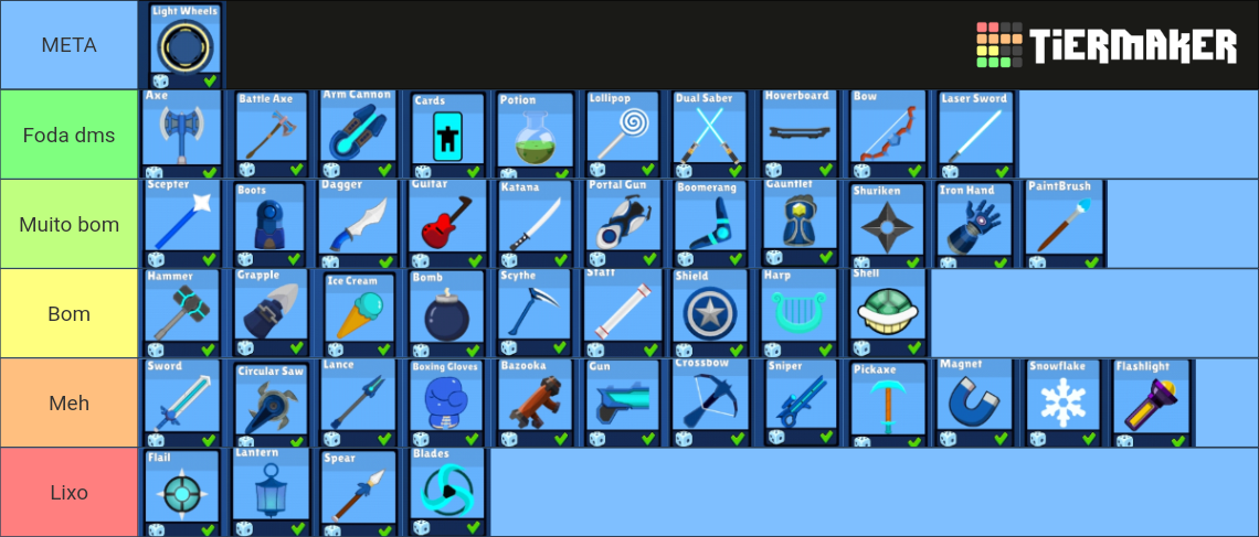 Supreme Duelist Stickman Weapons Tier List (Community Rankings) - TierMaker