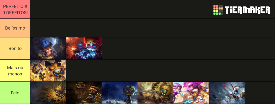 All Heimerdinger Skins 2023 Tierlist Tier List (Community Rankings ...