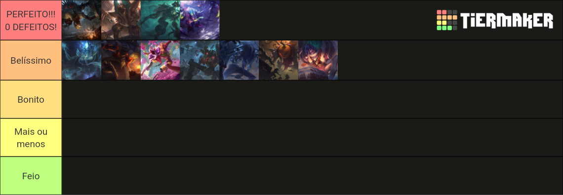 Lol skin Fiddlesticks Tier List (Community Rankings) - TierMaker