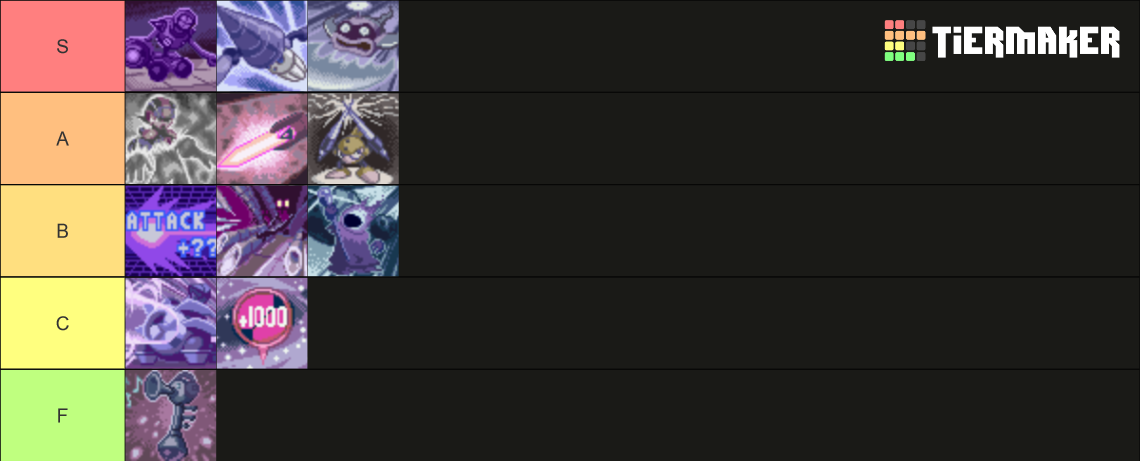 MMBN5 Dark Chips Tier List (Community Rankings) - TierMaker