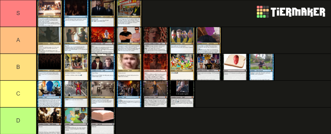 Lards mtg Tier List (Community Rankings) - TierMaker